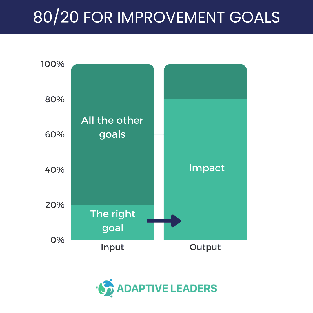 How To Pick An Improvement Goal | Adaptive Leaders
